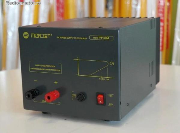 Anunt de mica publicitate V-216002 Microset PT135A DC P. Supply